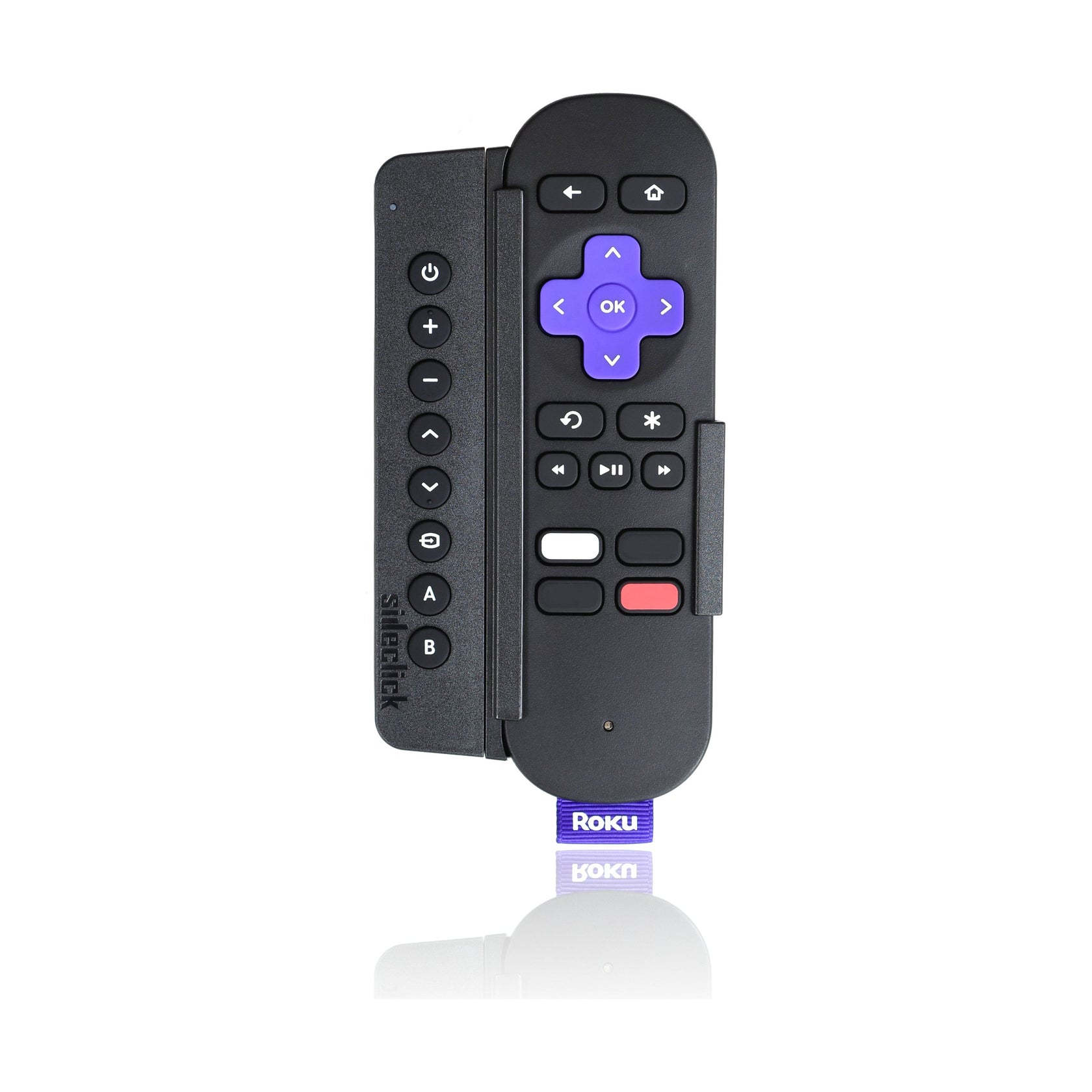 Sideclick Universal Remote Attachment for Roku® Streaming Players (New